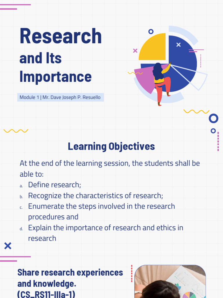 Module 1 Research and Its Importance | PDF | Methodology | Knowledge