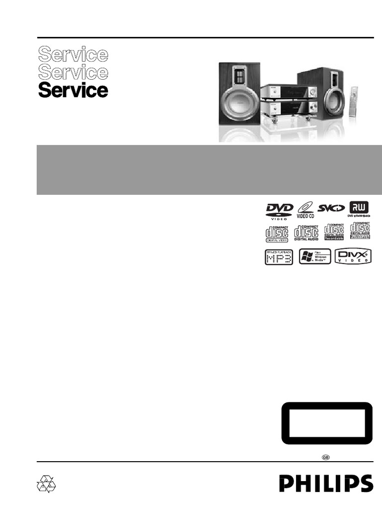Philips Mcd708 All | PDF | Printed Circuit Board | Computing