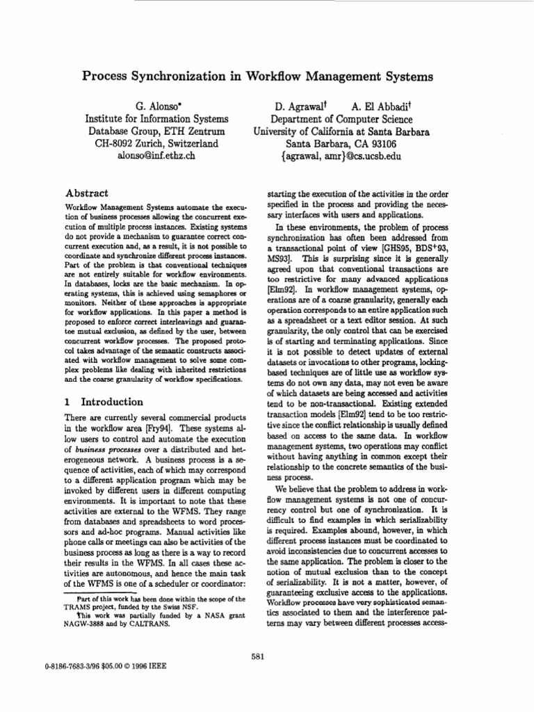 Proecss Synchronization in OS - 1 | PDF | Object (Computer Science) | Databases