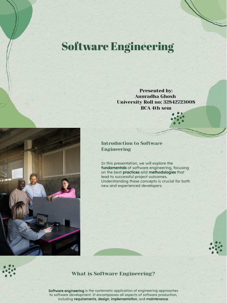 Anuradha Ghosh - Software Engineering - CA1 | PDF | Software Development Process | Computer ...