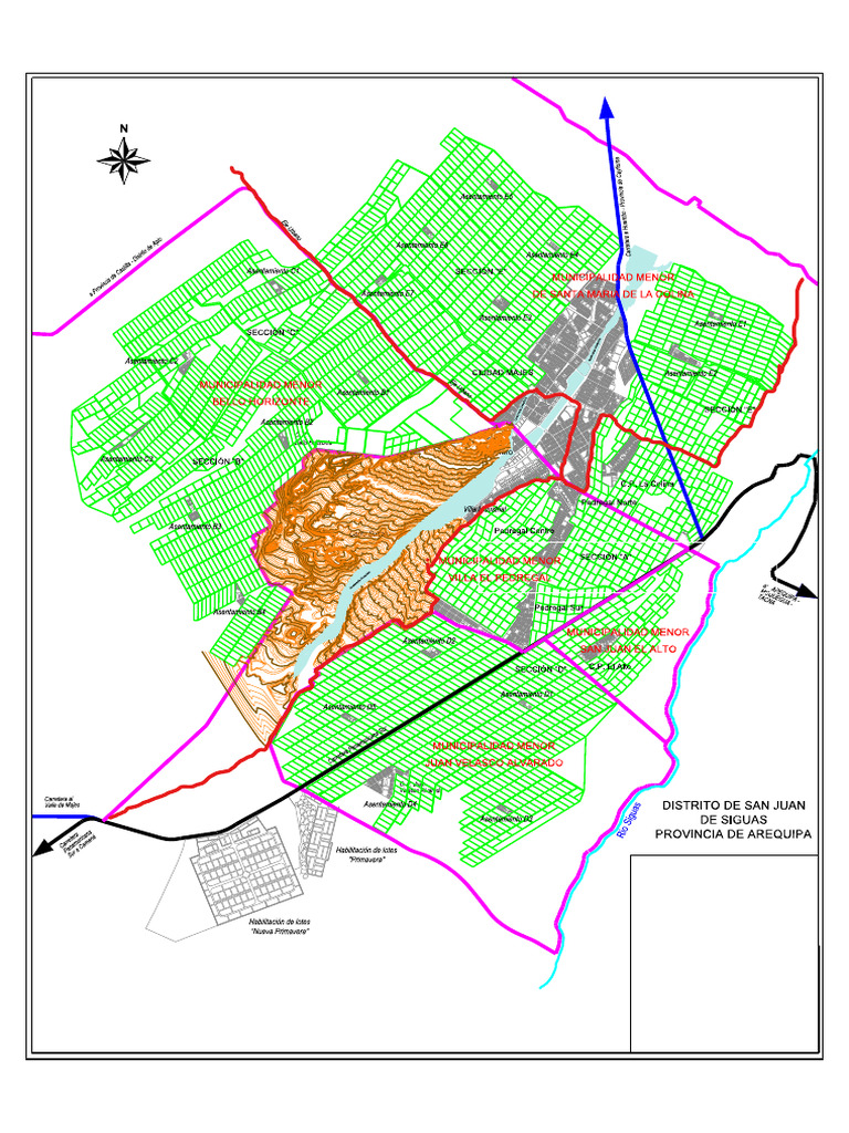 Distrito de Majes Mapa | PDF