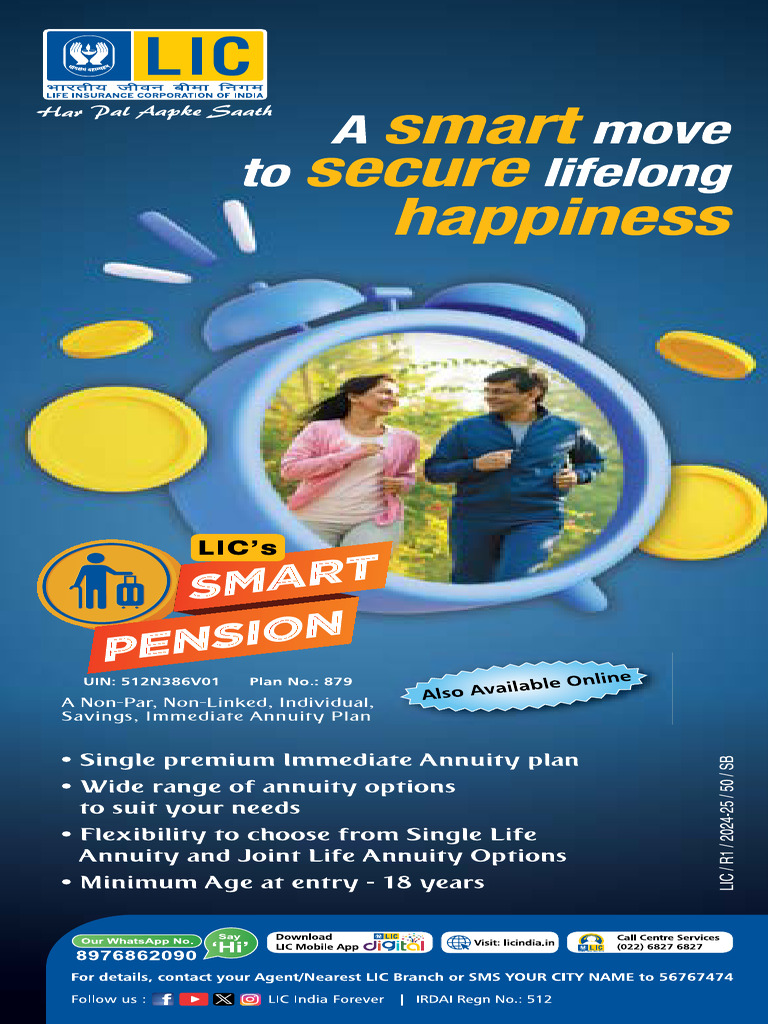Smart Pension Individual - Sales Brochure Eng | PDF | Life Annuity ...