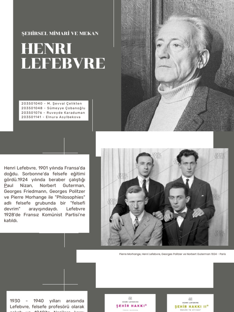 Henri Lefebvre | PDF
