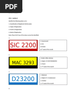 Plate Numbers in The Philippines | PDF