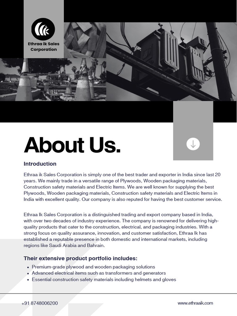 Ethraa Ik: India's Top Exporter & Trader | PDF | Quality Assurance ...