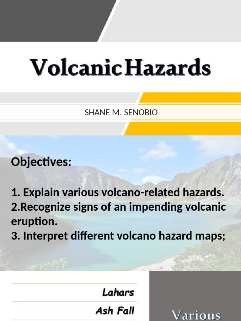 Volcanic Hazard | PDF