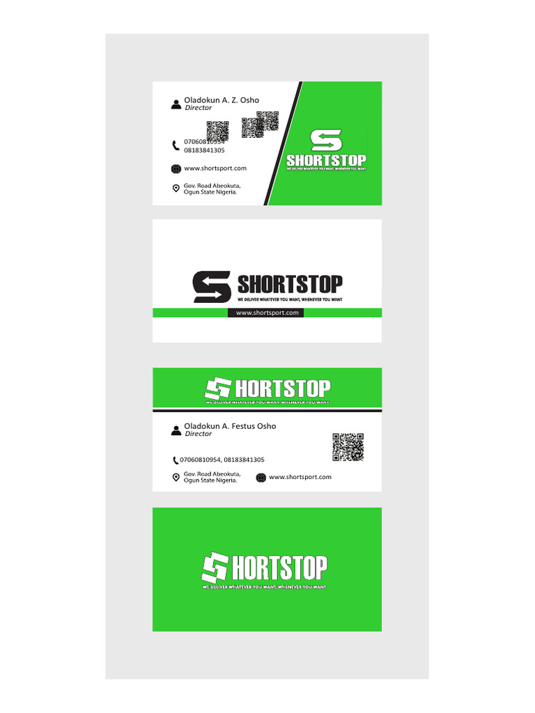 Shortstop Document 2 | PDF