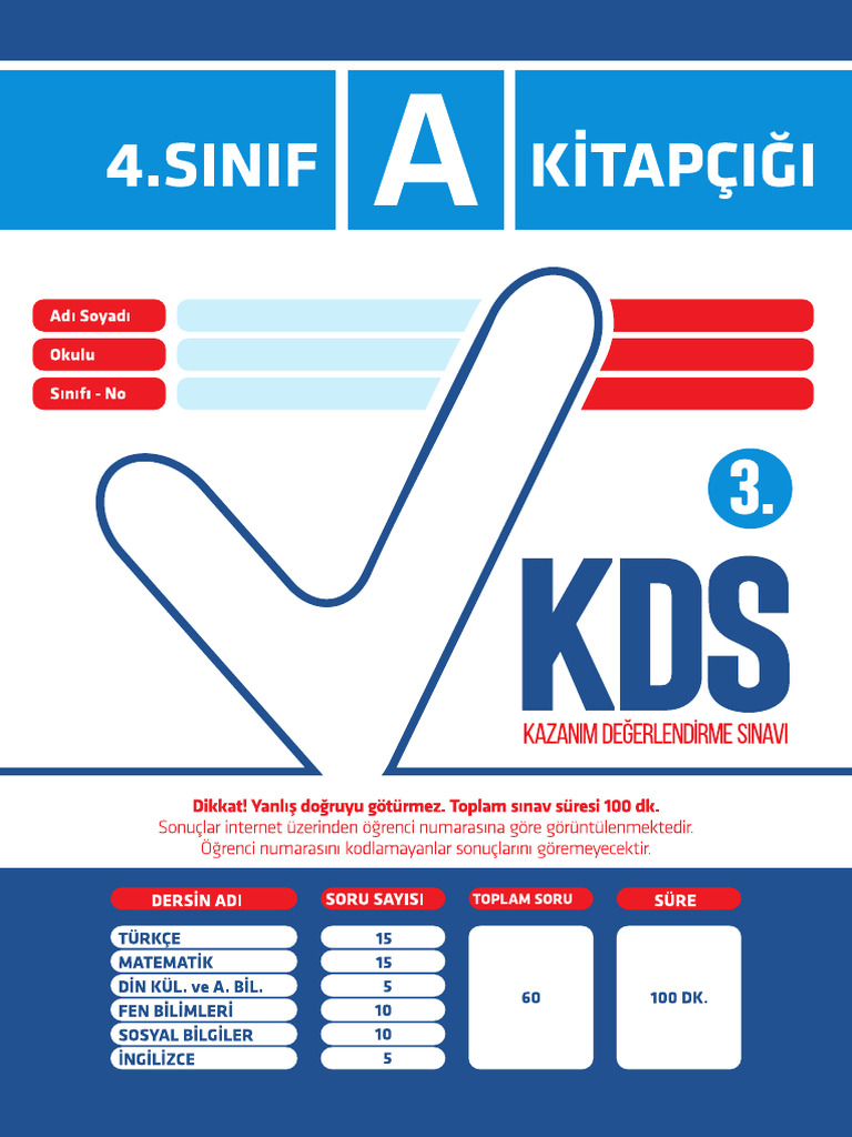 4.sinif Kds-3a | PDF