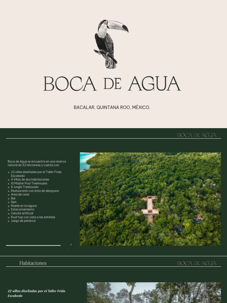 Experiencia en Boca de Agua, Bacalar | PDF
