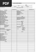 Controle Dextro - Modelo | PDF