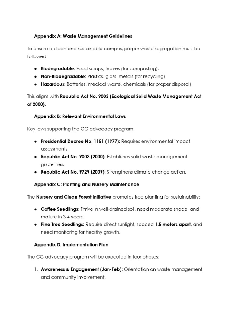 Appendices | PDF