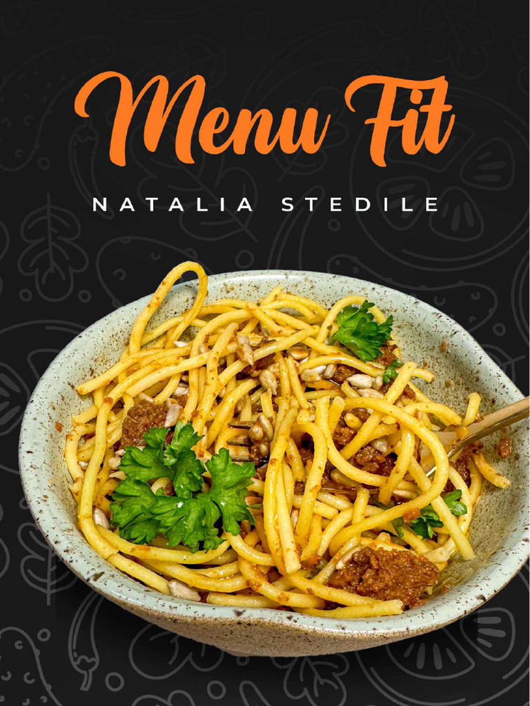 Menu Fit Nataliastedilenutricionista - 2024 | PDF | Alimentos | Amor