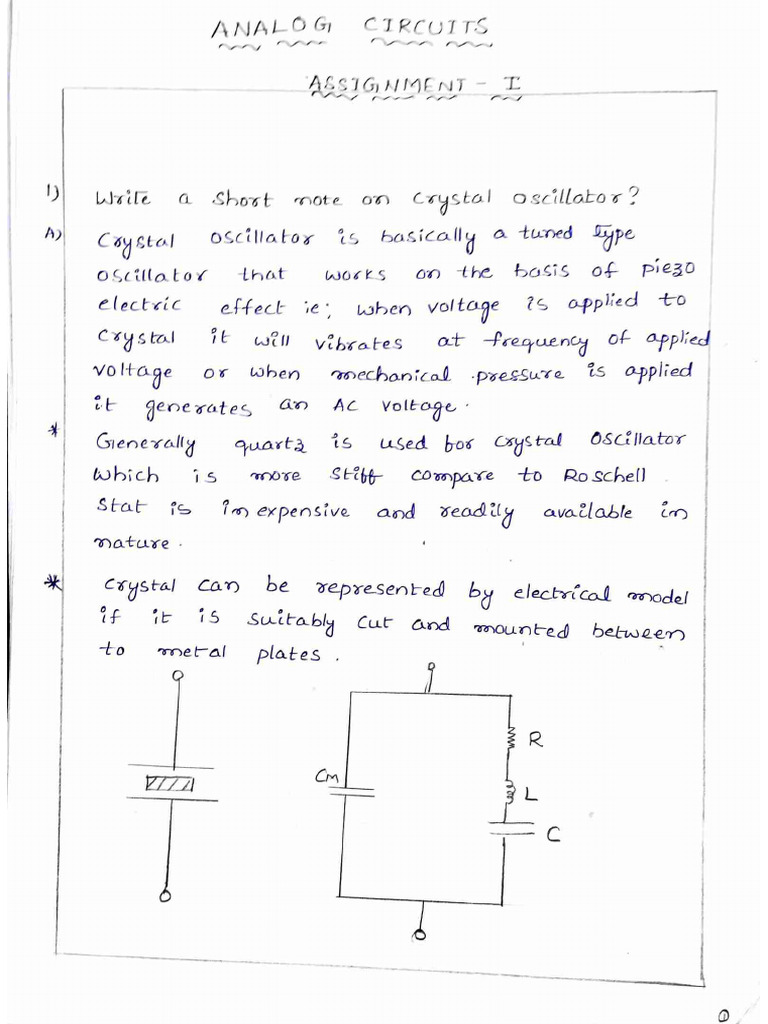 An Circuits Ass1 | PDF