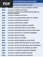 Equivalencias DIVAIN Hombre | PDF