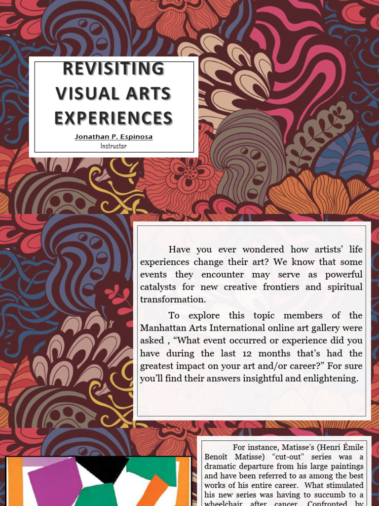 Impact of Life Events on Art | PDF | The Arts
