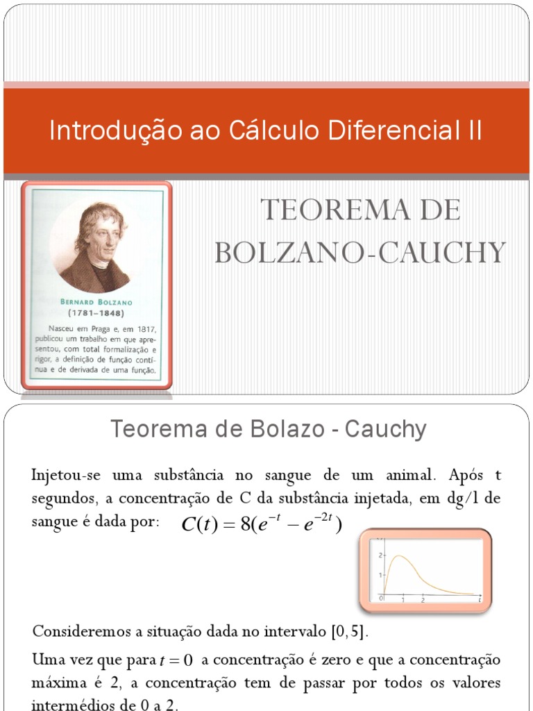 Teorema de Bolzano | PDF