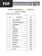 Pushpak Timings From RGIA | PDF