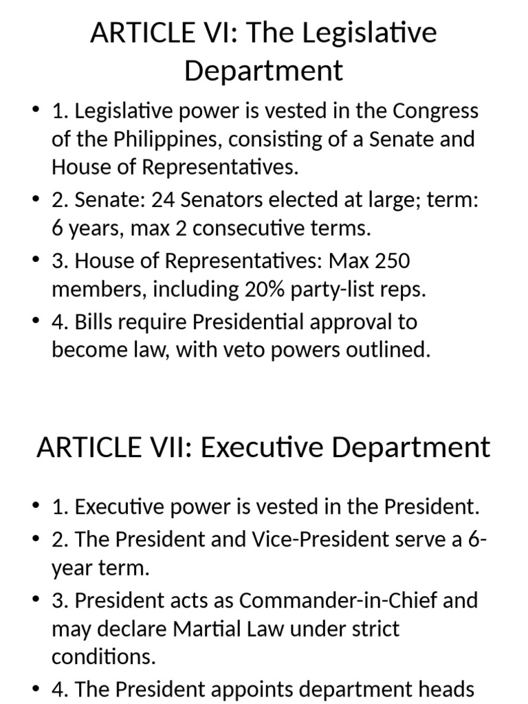 1987 Constitution Visual Aid | PDF