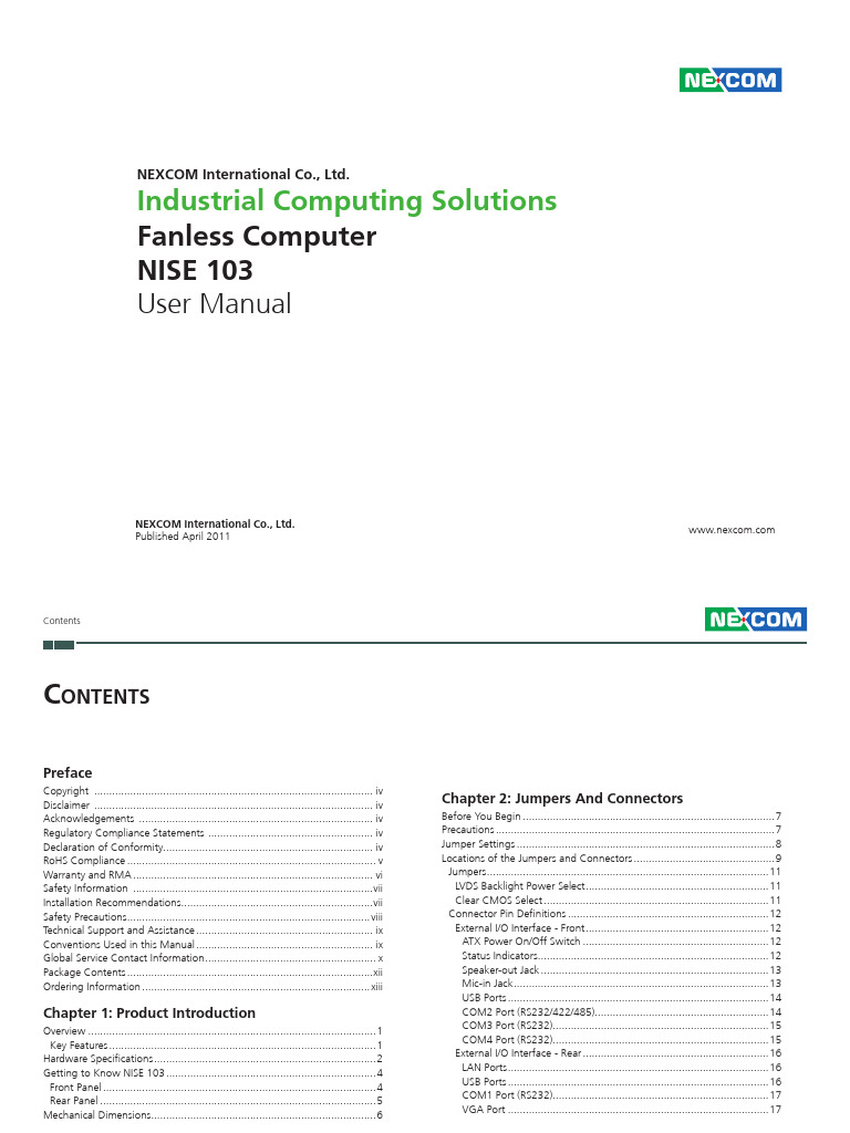 Manuel | PDF | Bios | Electromagnetic Interference