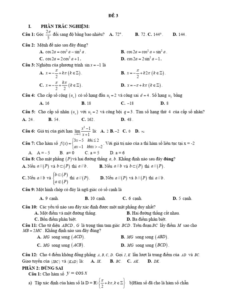 Dê 11 TK So 3 | PDF