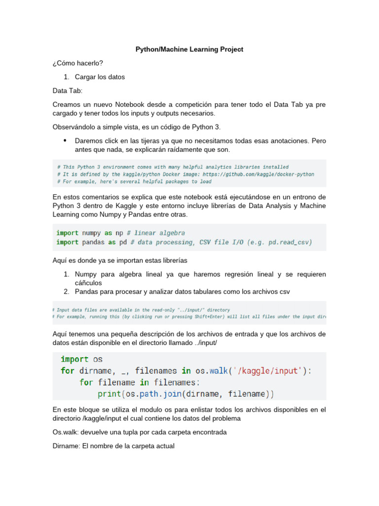 Advanced House Price ML Model | PDF | Python (lenguaje de programación) | Regresión lineal