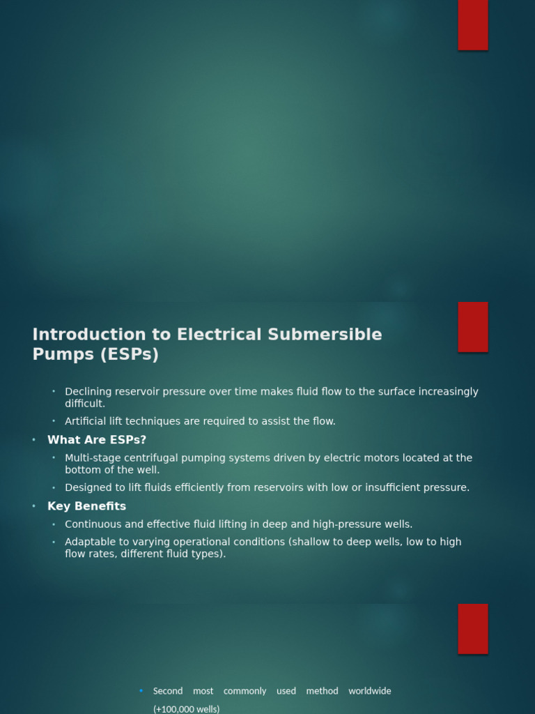 عرض تقديمي1 | PDF | Pump | Fluid Dynamics