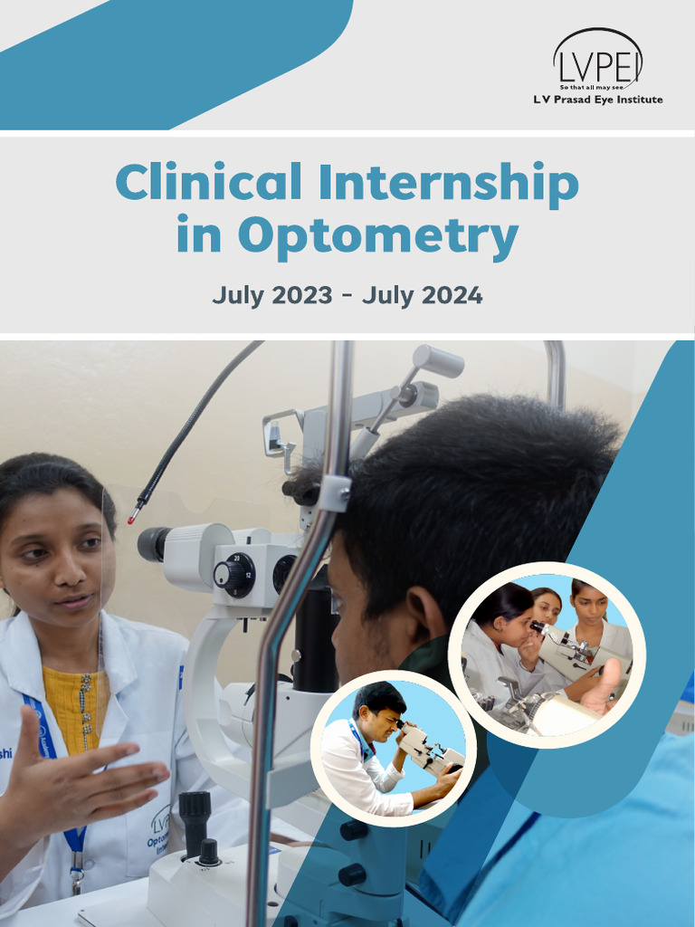 Clinical Internship Optometry | PDF | Optometry | Educational Stages