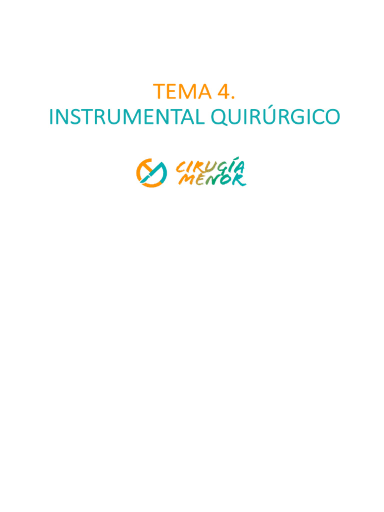 TEMA4. Instrumental QX | PDF