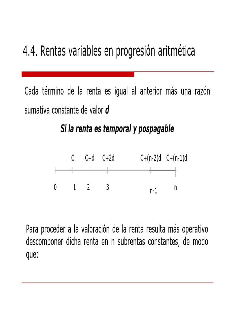Tema 4. Desarrollo Vo Renta Variable en Progresión Aritmética Temporal ...