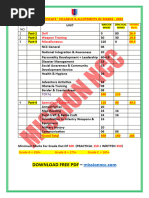 NCC Physical Fitness Standards | PDF | Cadet