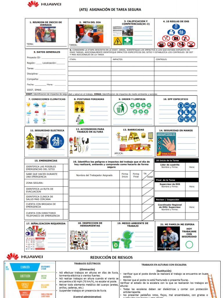 ATS Huawei | PDF | Escalera