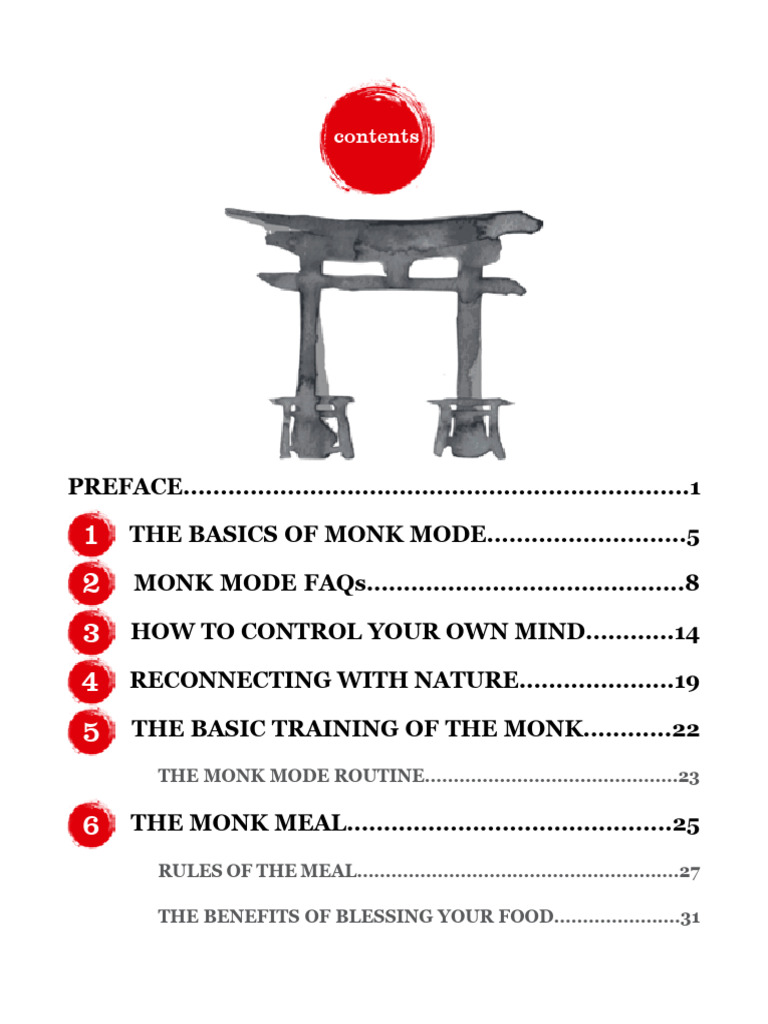 The Monk Mode Routine............................................ 23 | PDF