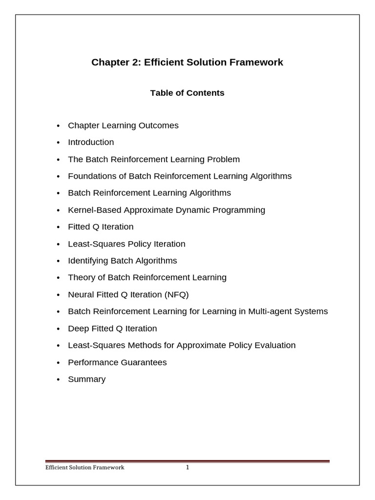 Module - 2 - Efficient Solution Framework | PDF | Least Squares | Algorithms