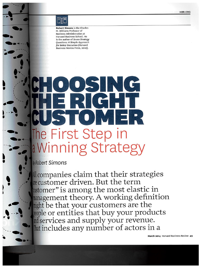 4. Choosing the right customer (1) | PDF
