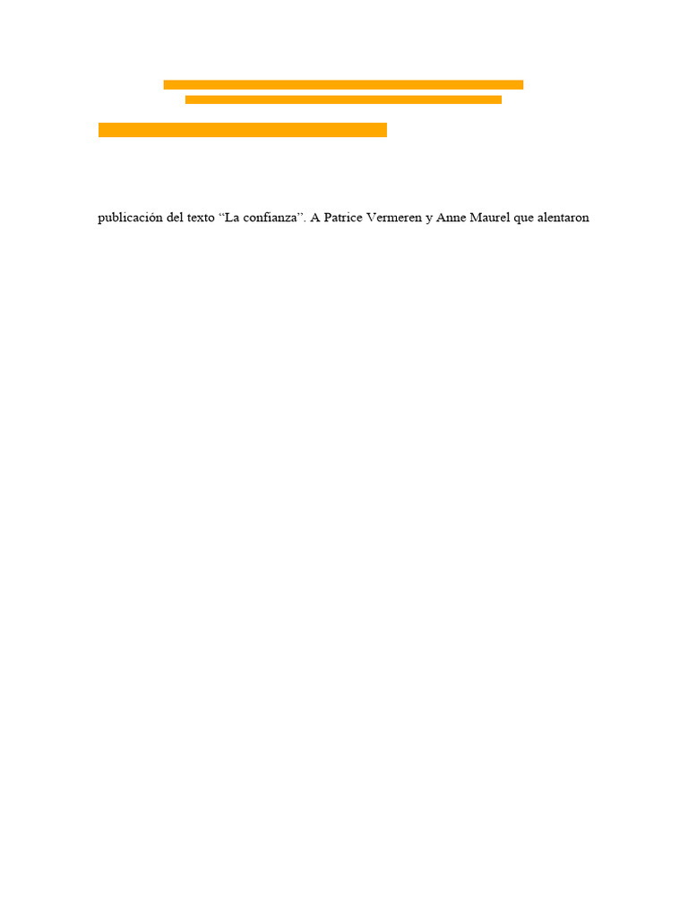 Greco (Comp) La Confianza en Los Territorios Ed. Prólogo | PDF ...