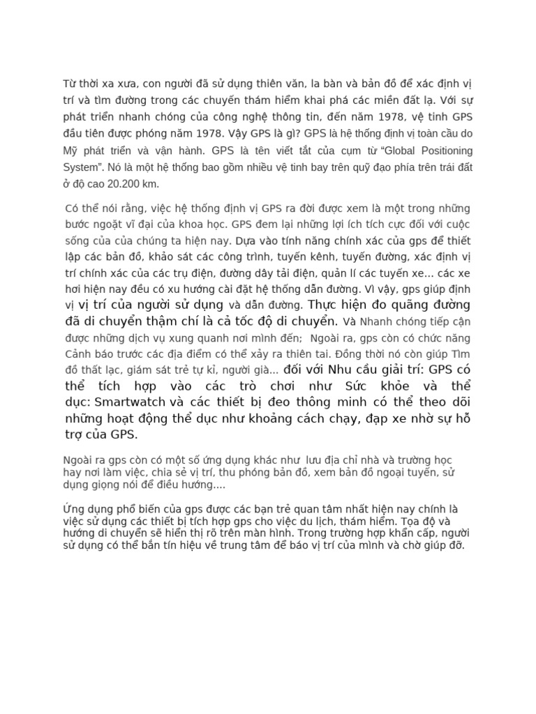 Gps | PDF