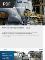 FLSmidth OK Mill Overview and Efficiency | PDF | Mill (Grinding) | Cement