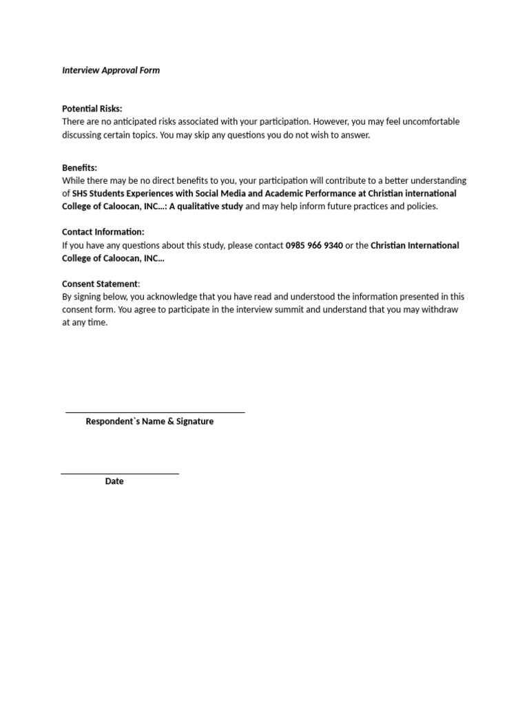 SHS Students Social Media Study | PDF