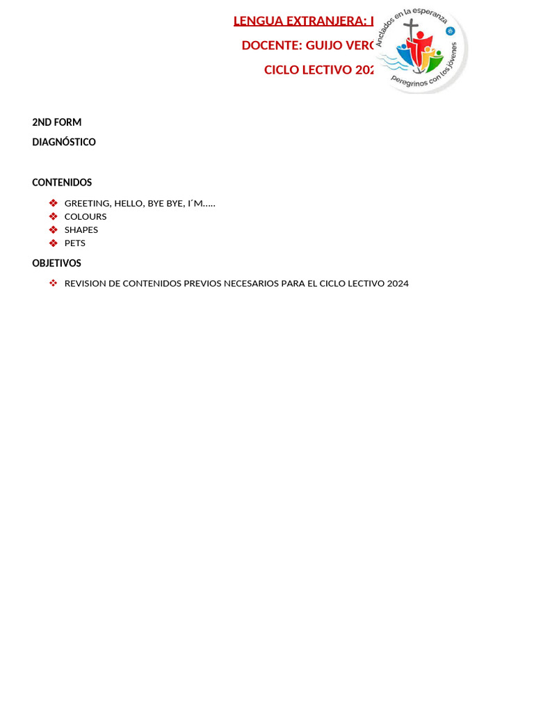 2ND Form Diagnostico | PDF