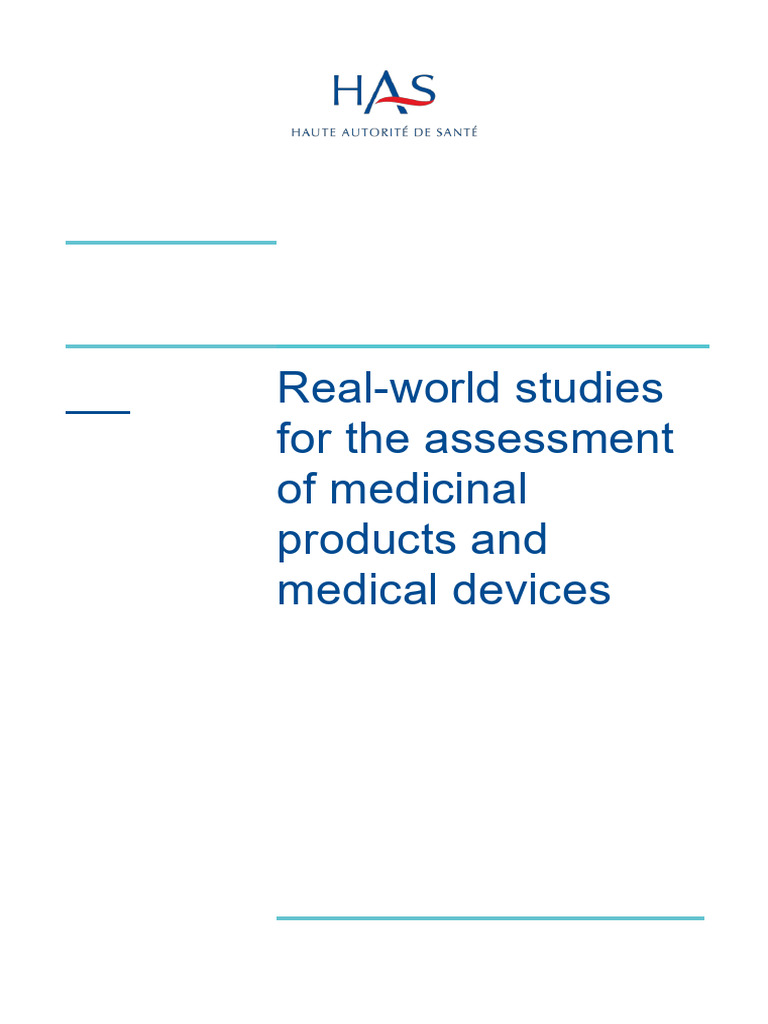 Real-World Study Methodology Guide | PDF | Clinical Trial | Methodology