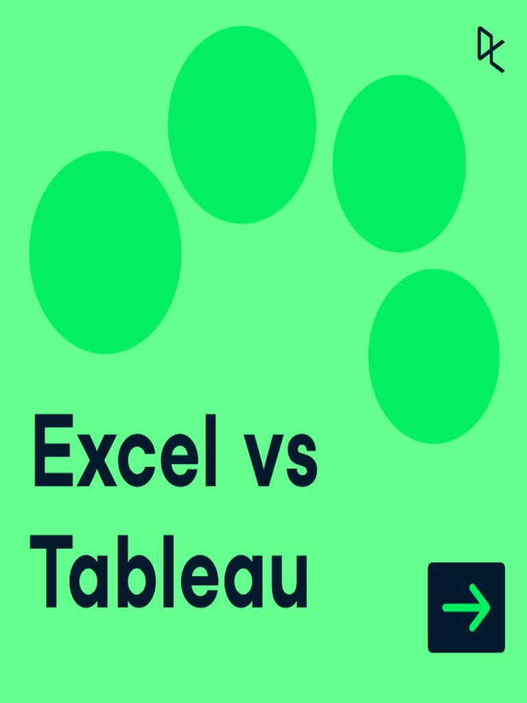 Excel vs. Tableau PDF | PDF
