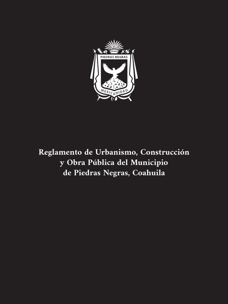 Reglamento de Urbanismo Construccion y Obras Publicas Municipal | PDF | Regulación | edificio