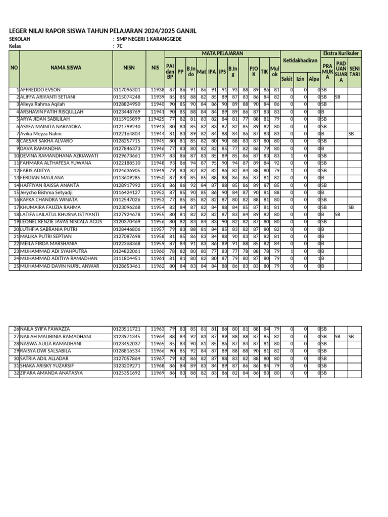Leger 20241 7C | PDF