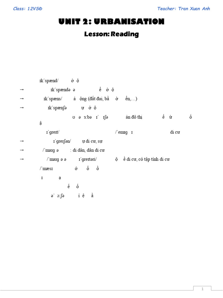 E12 - U2 - Speaking + Listening + Communication | PDF