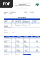 DAFTAR NILAI NORMAL Dan Kritis Laboratorium | PDF