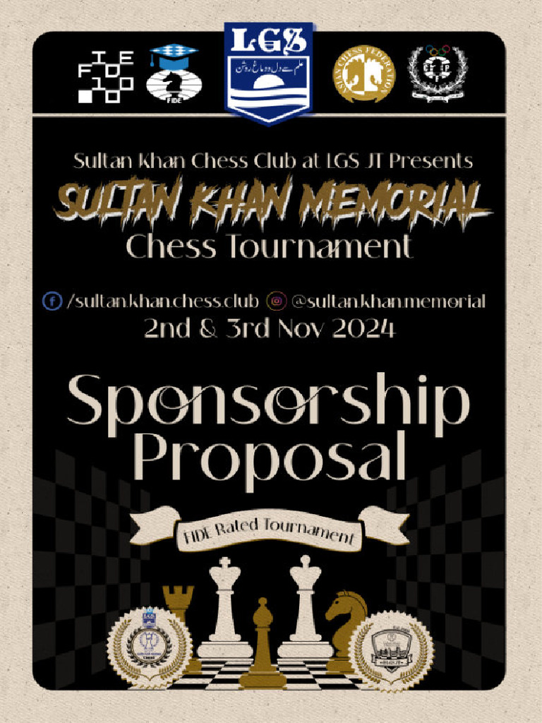 SKMCT Sponsorship Proposal DIGITAL | PDF | Chess | Sports