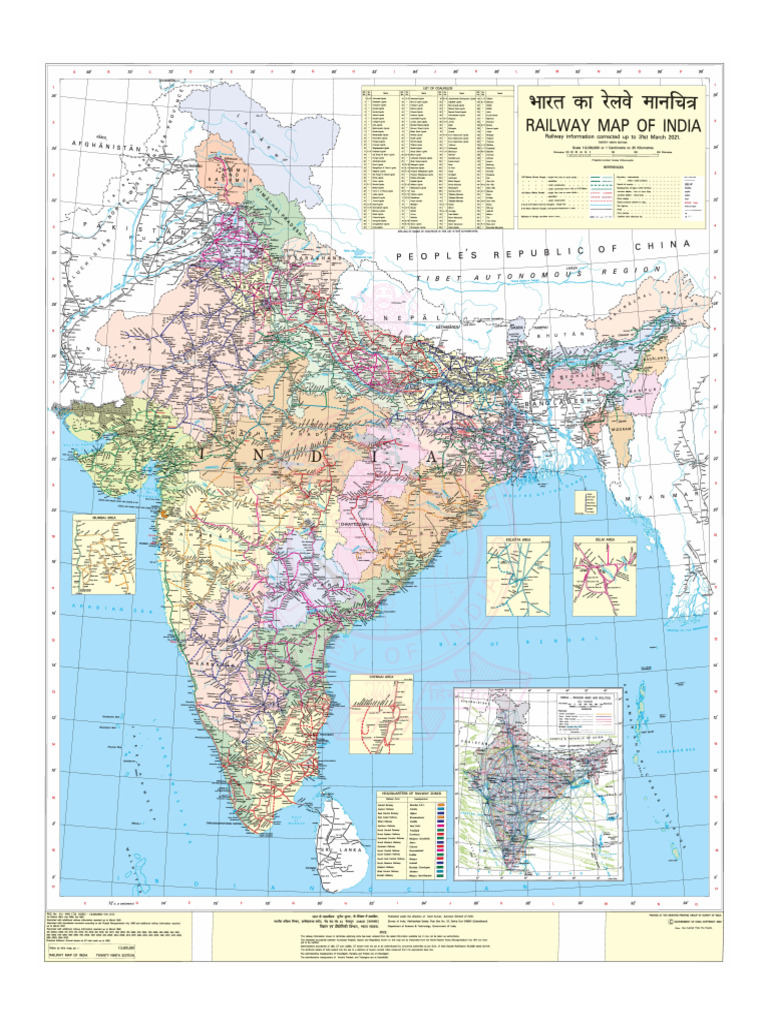 Instapdf - in Indian Railway Map 155 | PDF