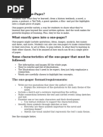 The Tell Tale Heart One Pager Project | PDF