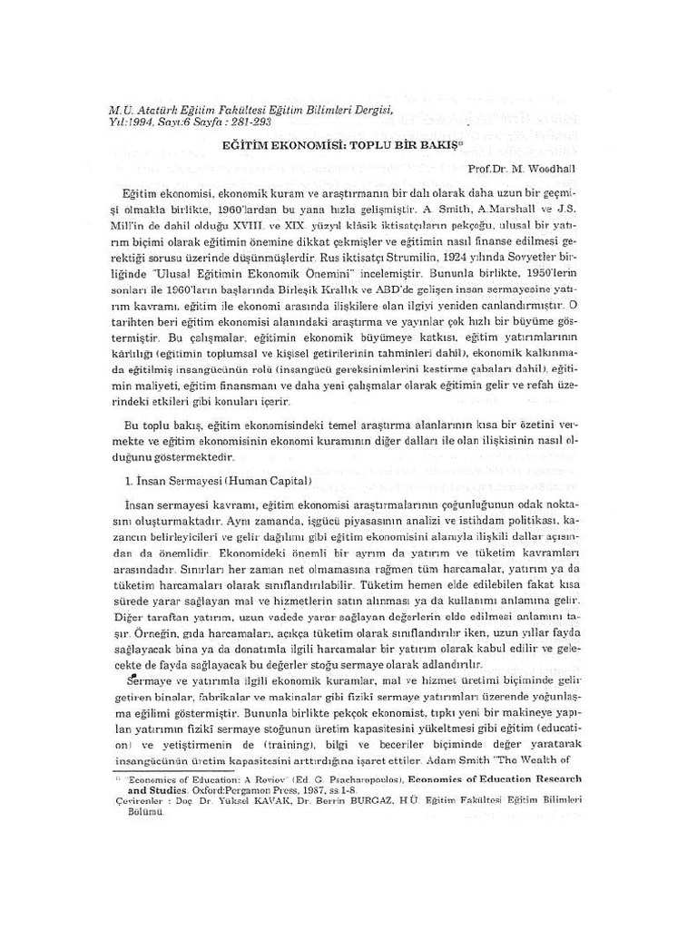 E Itim Ekonomisi Toplu Bir Bak (#2260) - 1942 | PDF