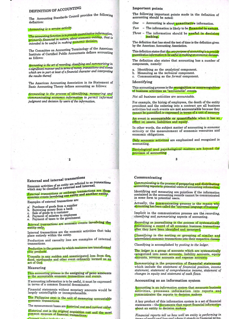 Cfas 1 | PDF